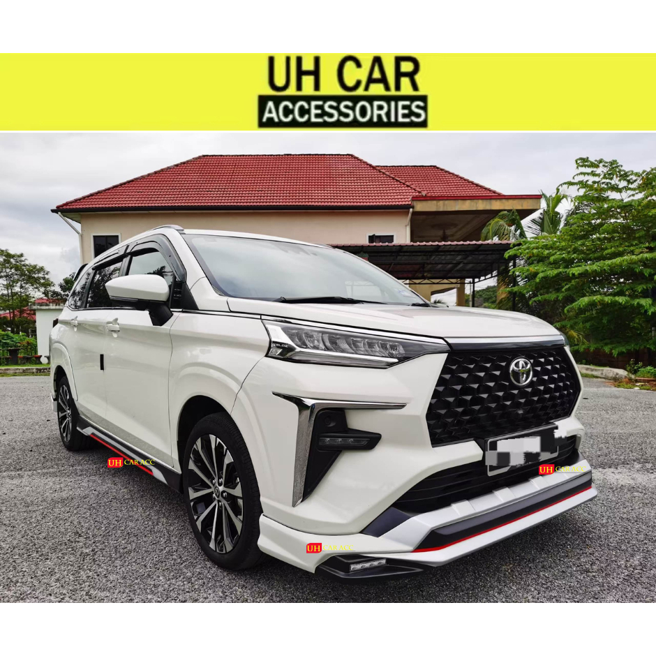 TOYOTA VELOZ VICTOR PU BODYKIT SPOILER WITH PAINT | Shopee Malaysia