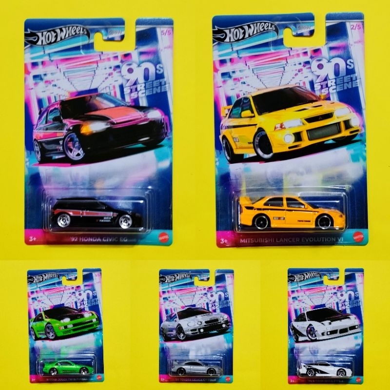 Hot Wheels 90s Street Scene | Shopee Malaysia