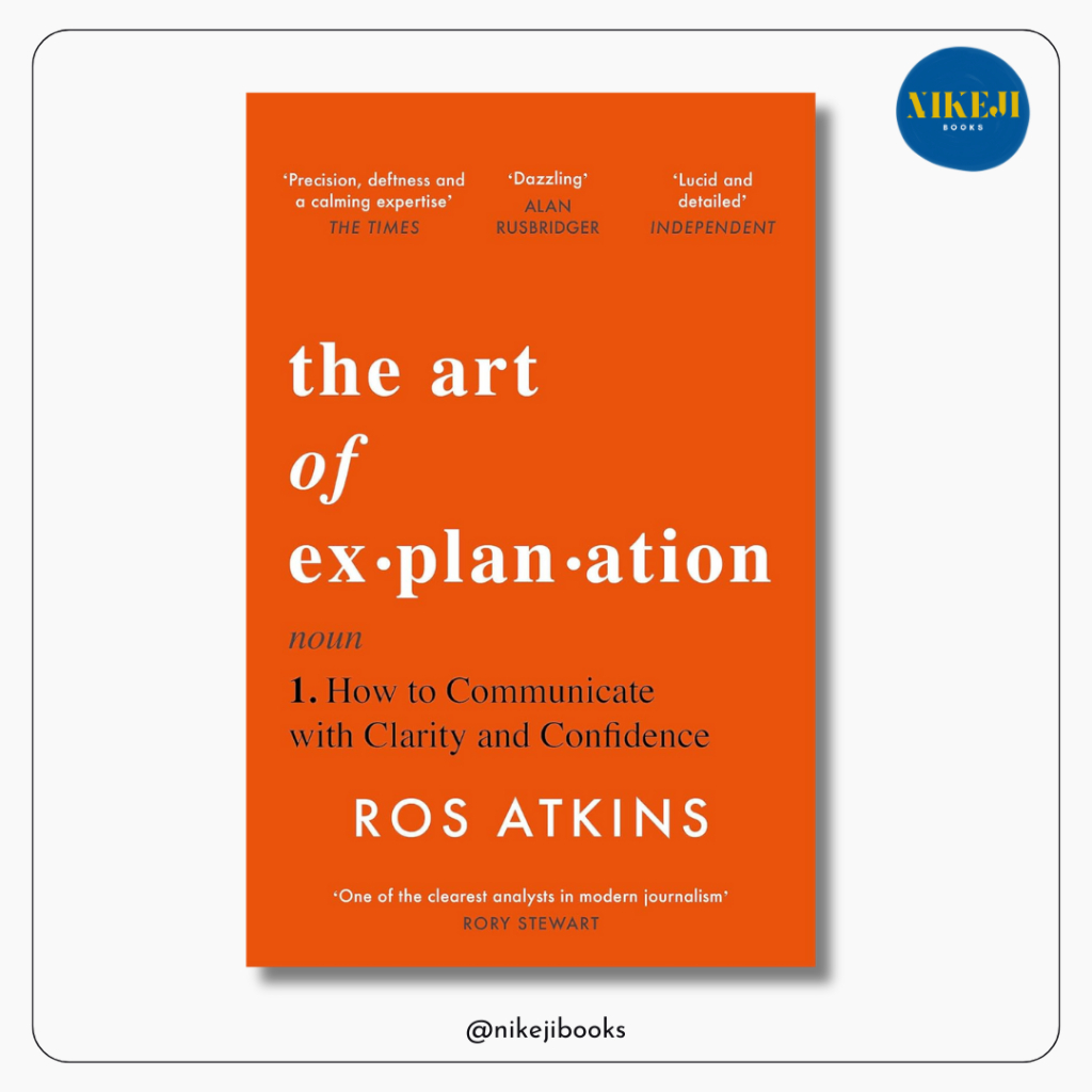 The Art of Explanation by Ros Atkins | Shopee Malaysia