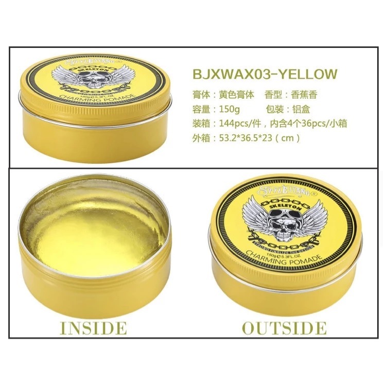 yellow banana Stylejiang Charming Pomade Firme Hold Original Flavor ...