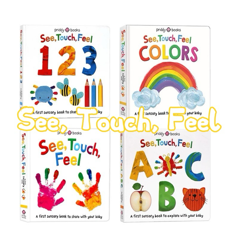 [Original] See, Touch, Feel: A first sensory book by Priddy Books ...