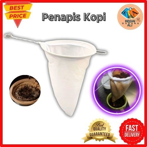 Penapis Kopi Teh Santan Soya/Cotton Nylon/Coffee Strainer/Coffee Cloth ...