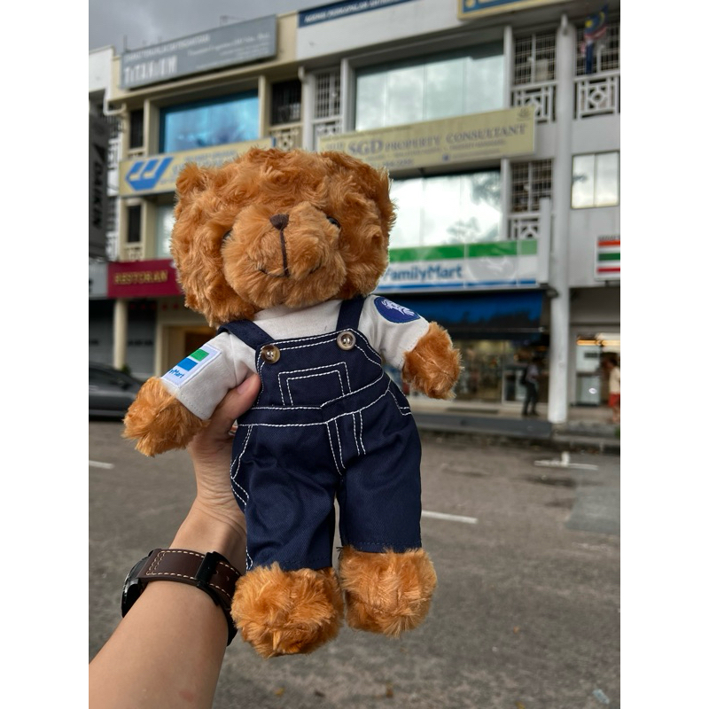FamilyMart X Zus | Limited Edition Teddy Bear | Plushie | Shopee Malaysia