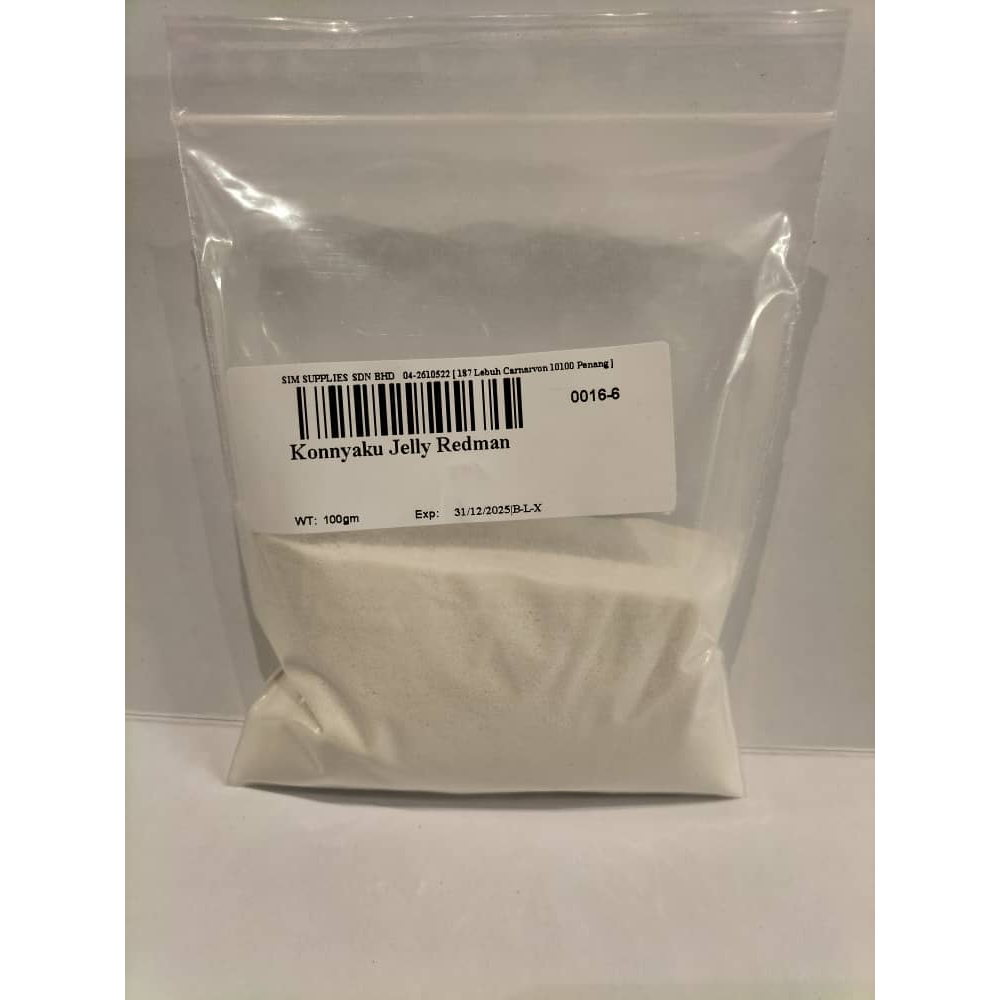 Konnyaku Jelly Powder (Redman) 100gm Repacked HALAL | Shopee Malaysia