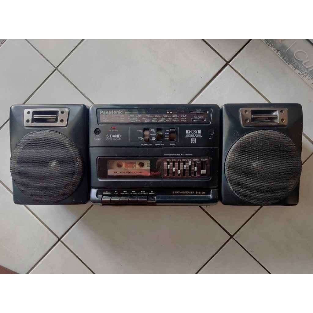 *USED* Panasonic RX- CS710 Made In Japan ( Sila Baca semua infos dlm ...