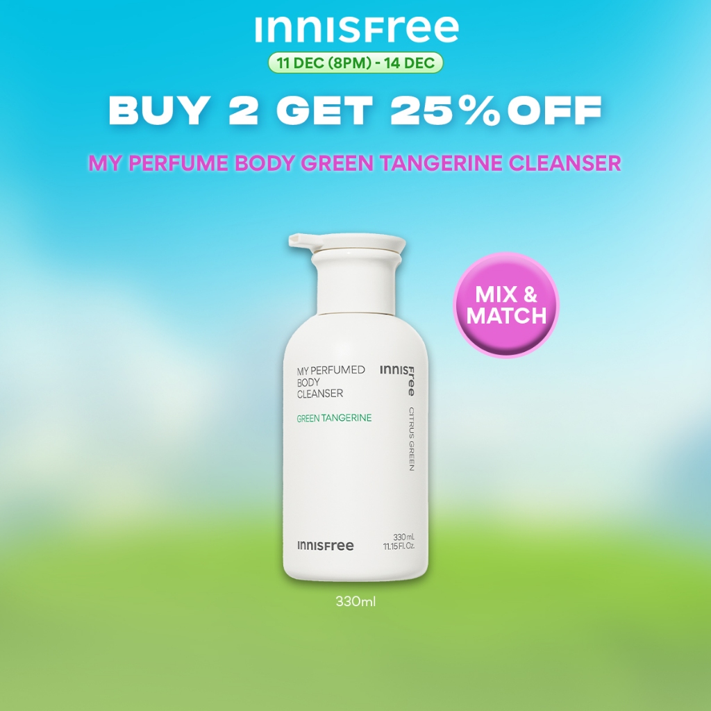 [11 DEC (8PM) - 14 DEC | BUY 2 GET 25% OFF] INNISFREE My Perfumed Body ...