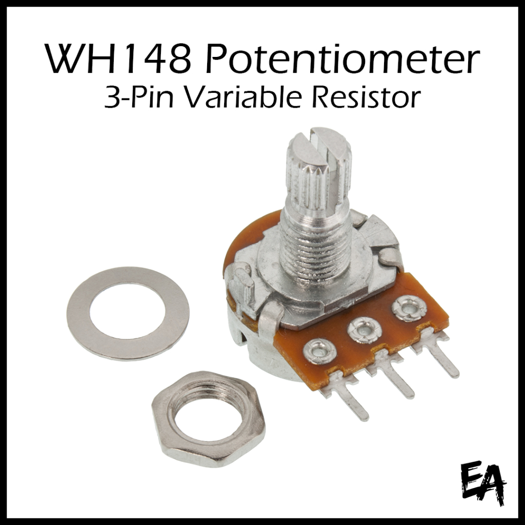 WH148 3-Pin Potentiometer - B1K B10K B100K Variable Resistor | Shopee ...