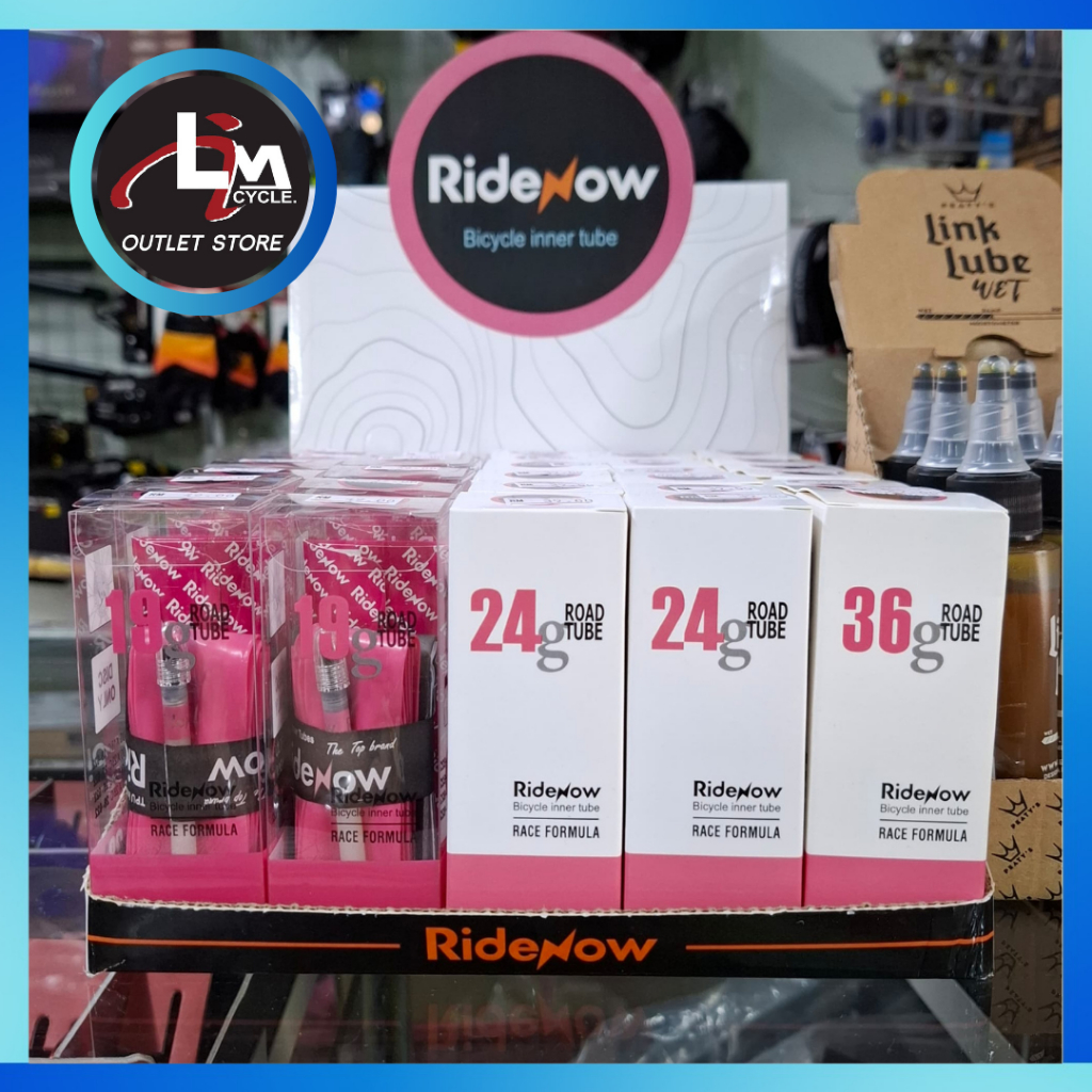 ORIGINAL RIDENOW ULTRALIGHT ROAD BIKE TUBES 65MM INNER TUBE 35G 24G 19G 700C limcycleoutlet ...