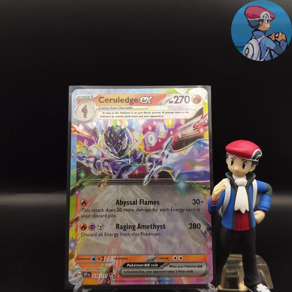 Ceruledge ex - 036/191 - Surging Sparks | Shopee Malaysia
