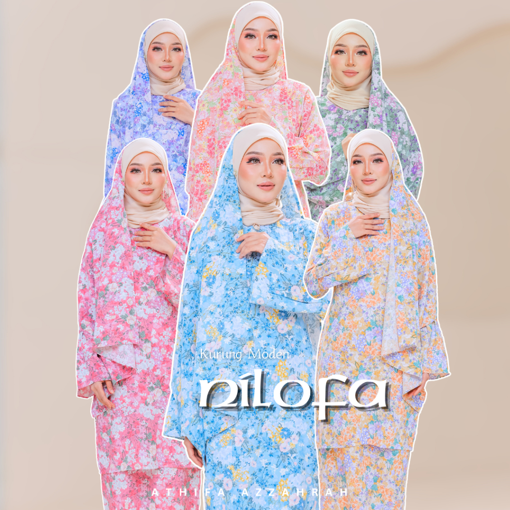 SHAWL NILOFA by Athifa Azzahrah - shawl chiffon Flowy | shawl printed ...