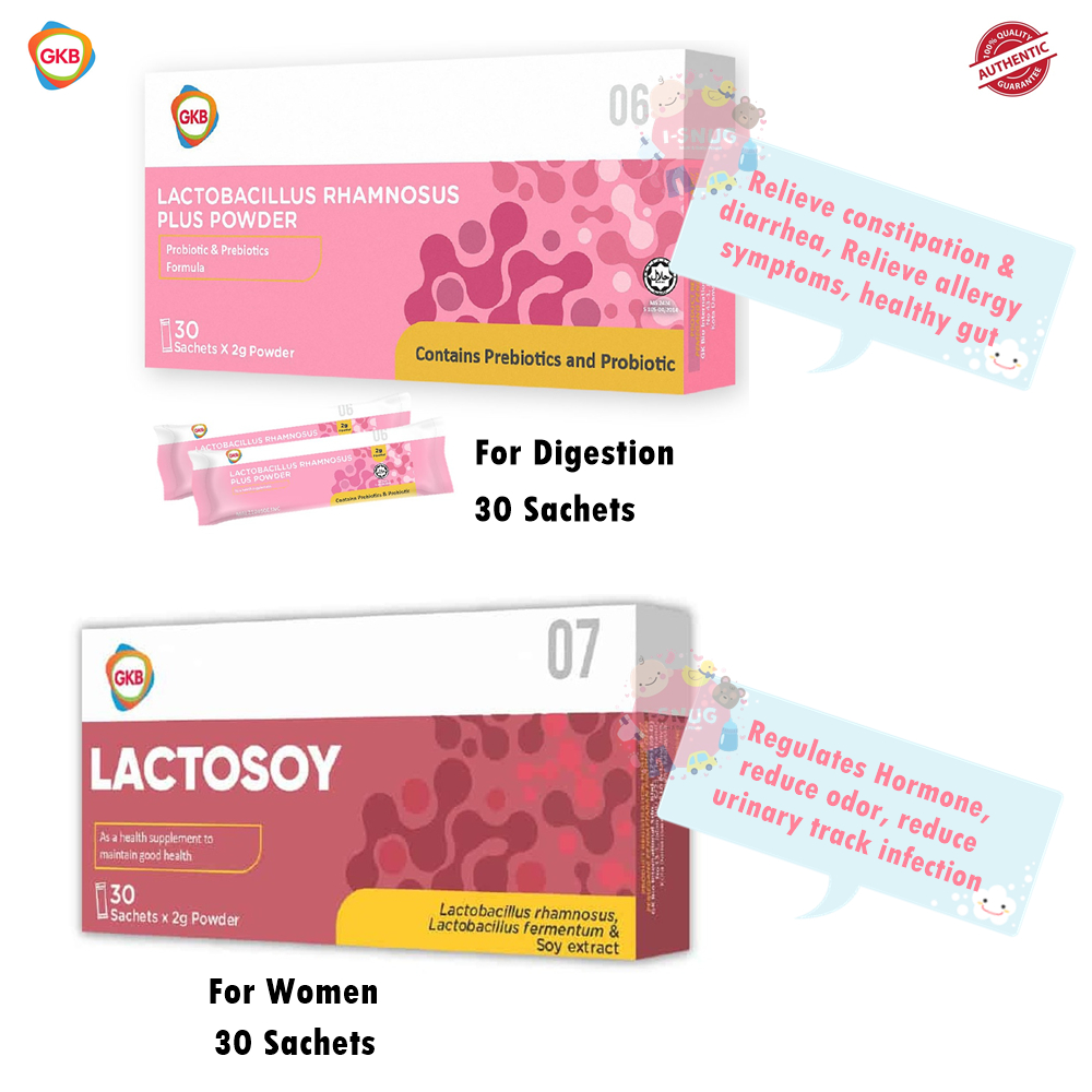 GKB Lactosoy Women's Probiotic / GKB Lactobacillus Rhamnosus Plus ...