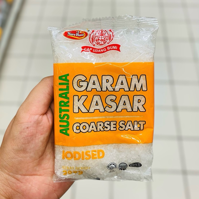 Garam Kasar Cap Udang Bumi (300g) | Shopee Malaysia