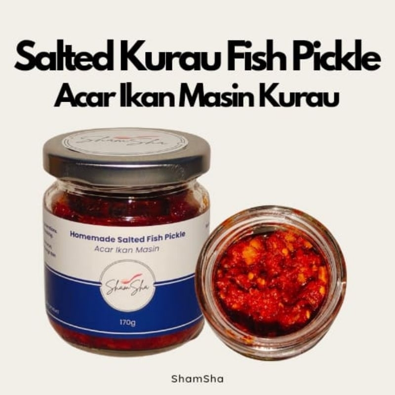ShamShaHub Acar Ikan Masin (Kurau) | Salted Fish Pickle (Kurau ...