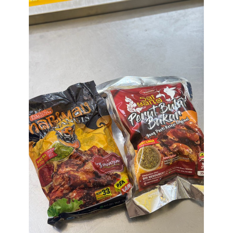 SAME DAY DELIVERY DAGING HARIMAU MENANGIS DAN PERUT BULAT BAKAR ...