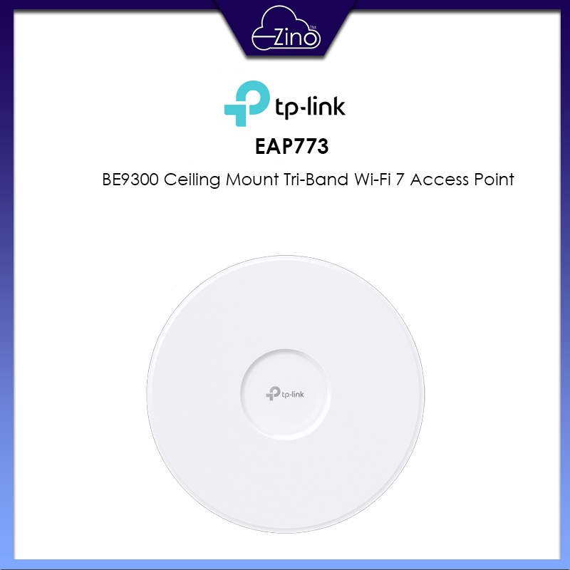 TP-LINK EAP773 BE9300 Ceiling Mount Tri-Band Wi-Fi 7 Access Point ...