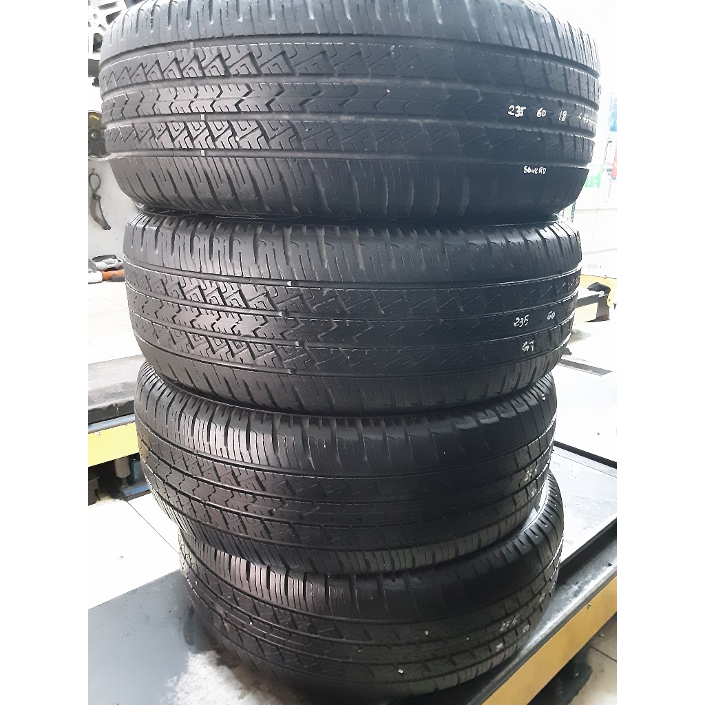 Used Tyre Secondhand Tayar SAVERO HT2 GT RADIAL 235/60R18 60% 90% Bunga Per 1pc | Shopee Malaysia