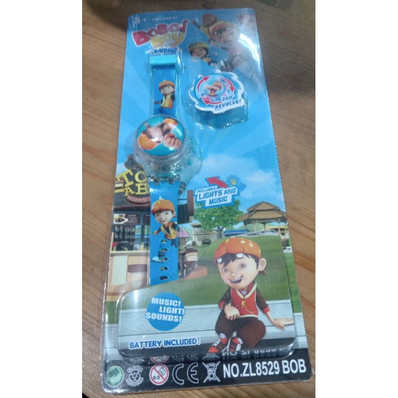 Jam Tangan Boboi boy Boleh Pusing Lampu Dan Bunyi | Shopee Malaysia