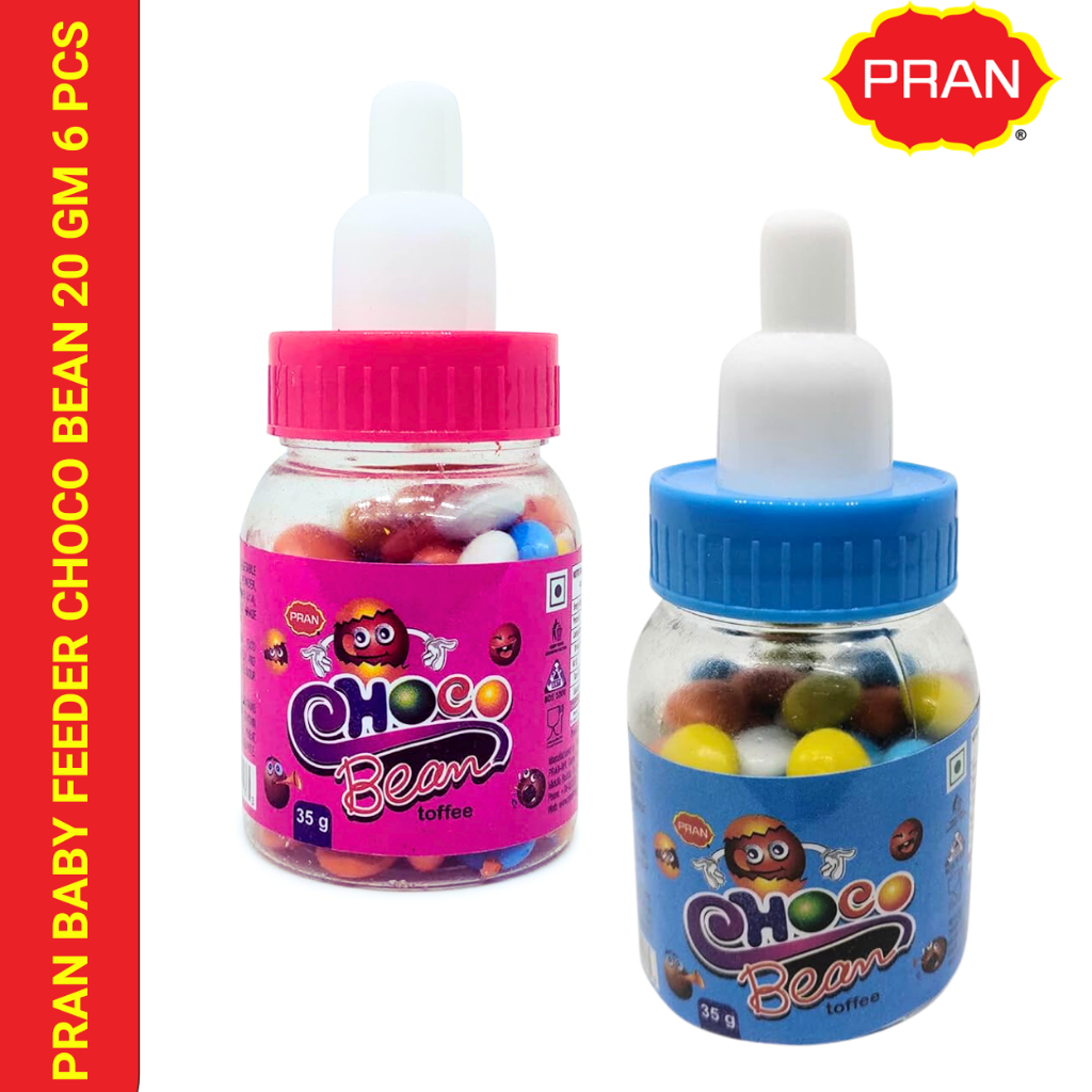 PRAN BABY FEEDER CHOCO BEAN 20 GM 6 PCS | Shopee Malaysia