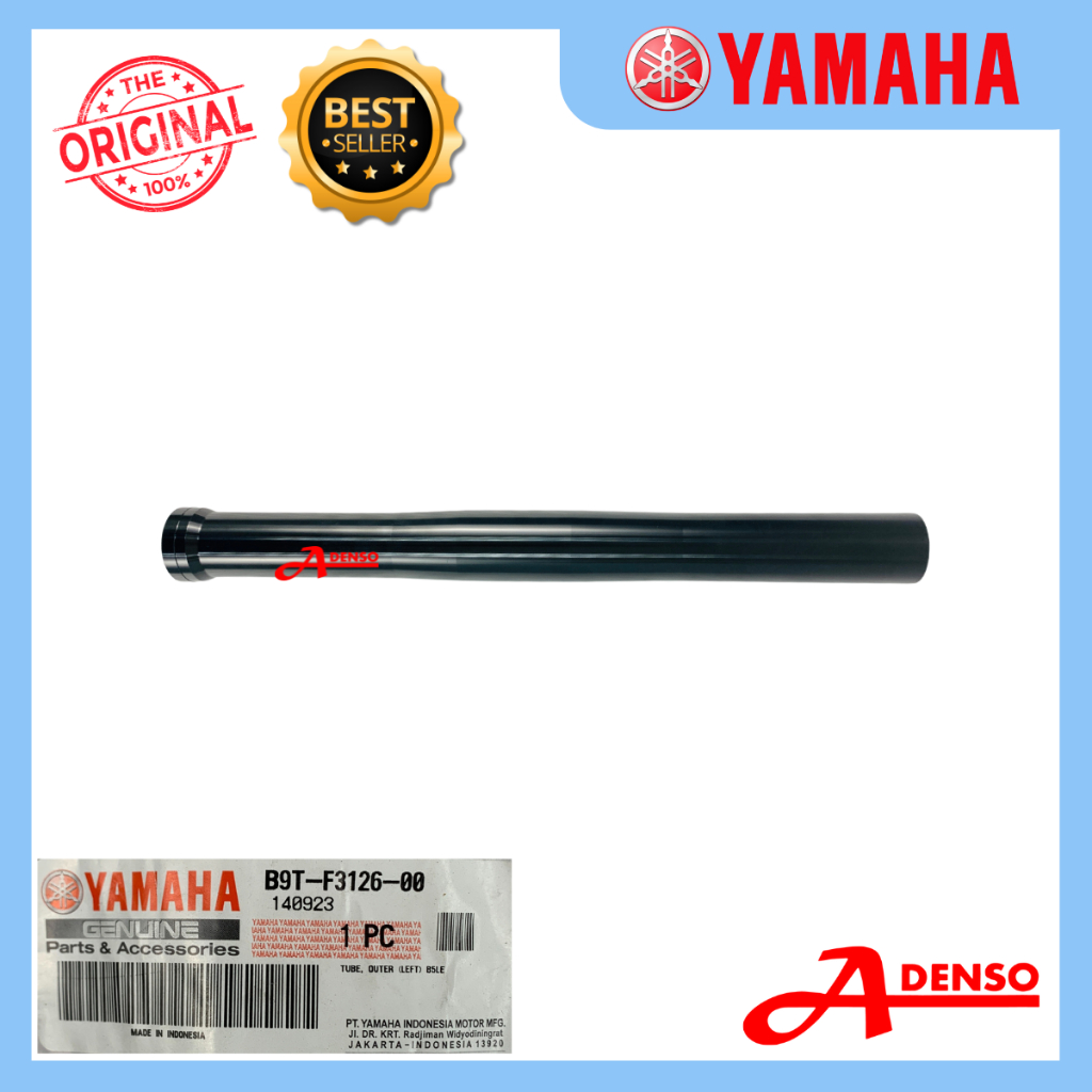 MT25 R25 V2 OUTER TUBE , FRONT FORK (ORIGINAL100%YAMAHA) B9T-F3126-00 ...