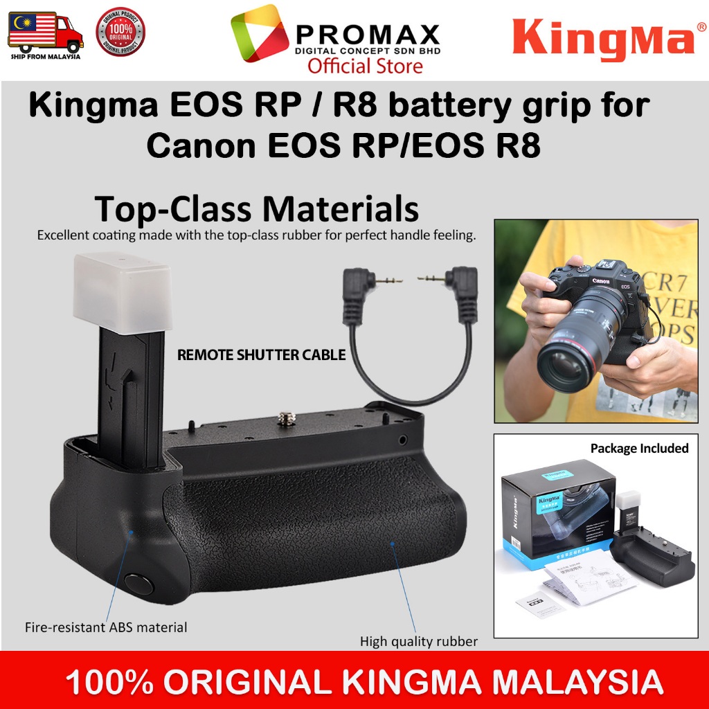 Kingma Battery Grip for Canon EOS RP / R8 ( EOS RP) | Shopee Malaysia