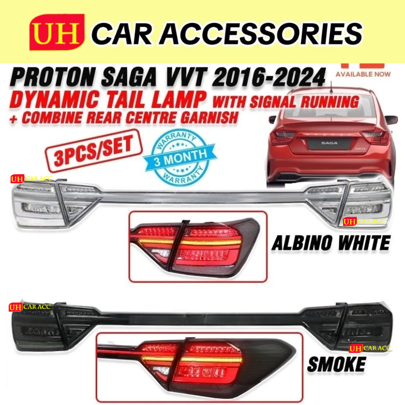 PROTON SAGA VVT 2016 - 2024 DYNAMIC TAIL LAMP WITH SIGNAL RUNNING ...