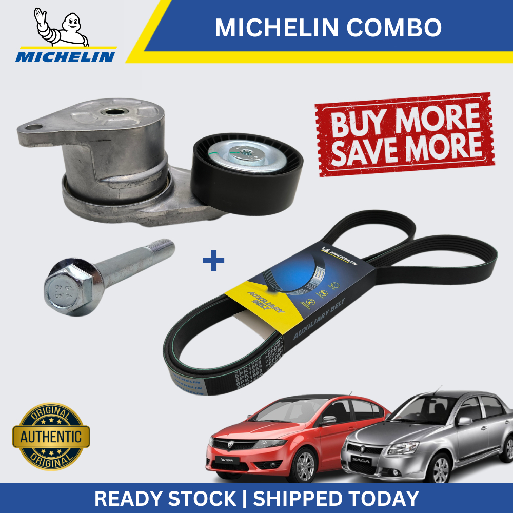 MICHELIN Proton Saga FLX , Preve 1.6 , Exora Bold Fan Belt Tensioner ...
