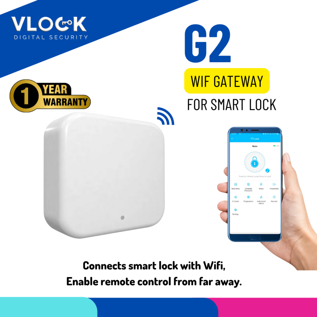 Bluetooth WIFI Bridge for smart lock G2 | Shopee Malaysia