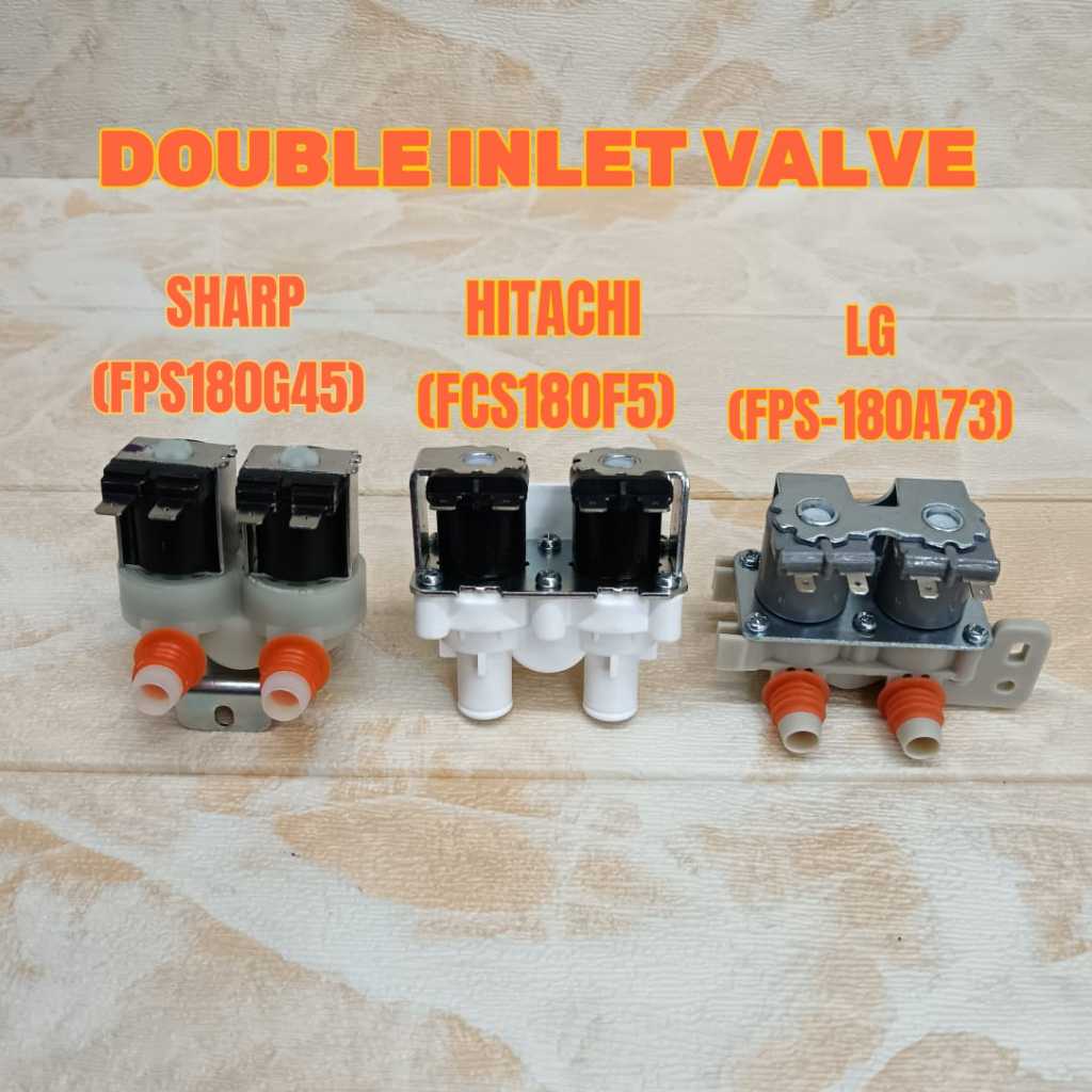 LG/SHARP/HITACHI double head motor injap masuk air mesin basuh ...