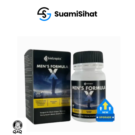 BIOTROPICS MEN'S FORMULA X CAPSULE | Shopee Malaysia