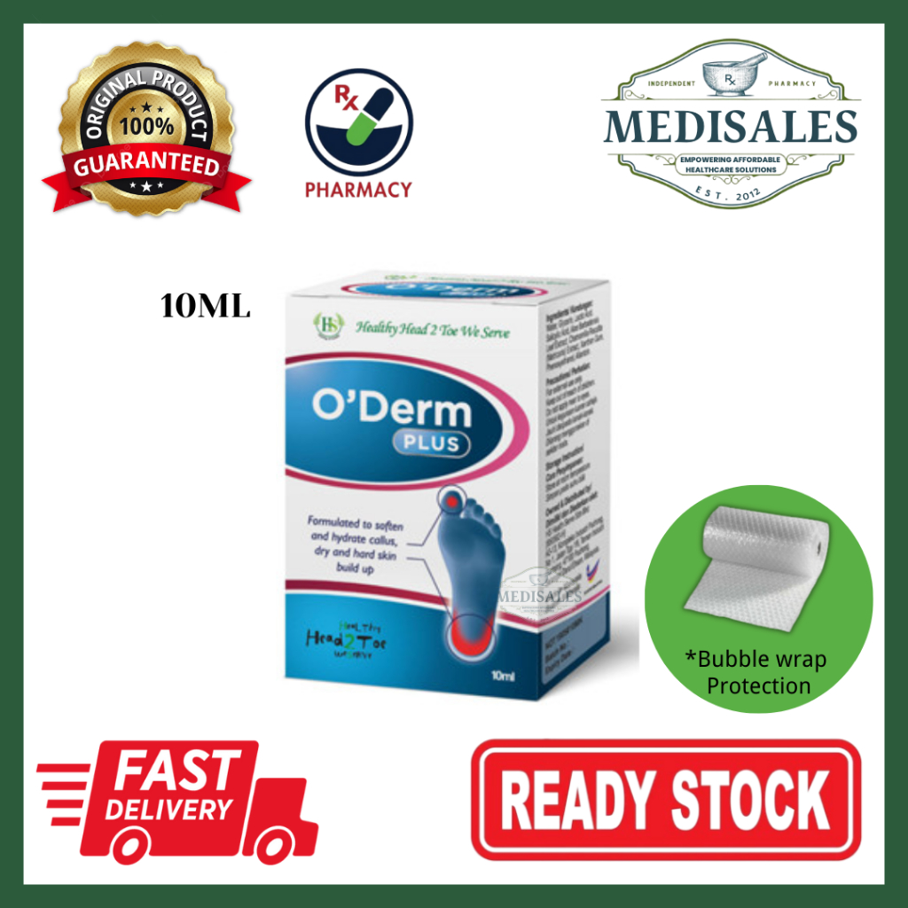 HS O'DERM PLUS 10ML (EXP 08/2026) | Shopee Malaysia