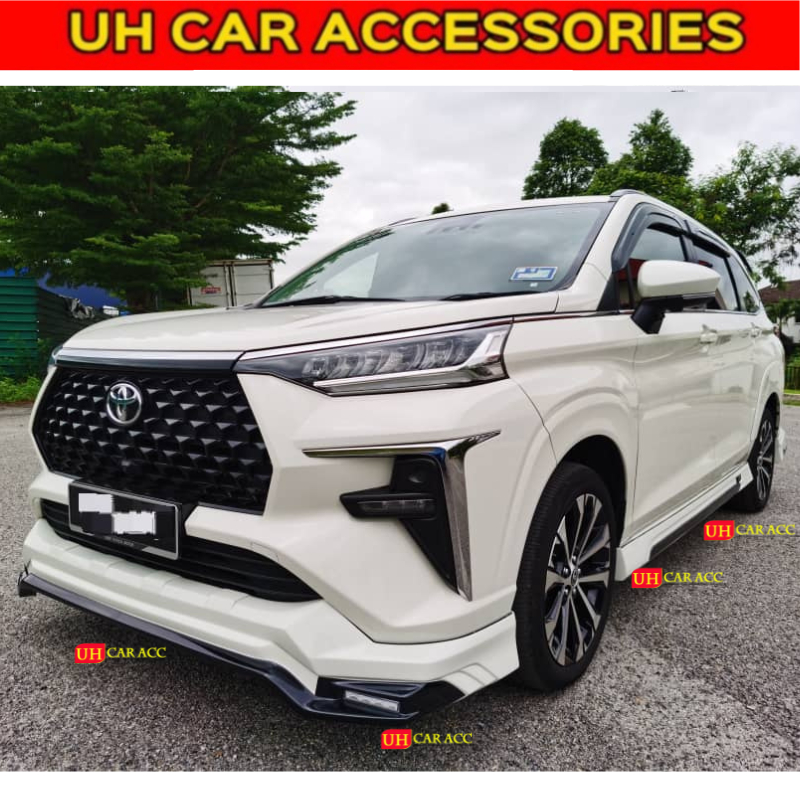 TOYOTA VELOZ PROJECT X V2 PU BODYKIT SPOILER WITH PAINT | Shopee Malaysia