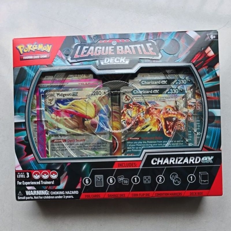 TCG POKEMON CHARIZARD EX LEAGUE BATTLE DECK | Shopee Malaysia