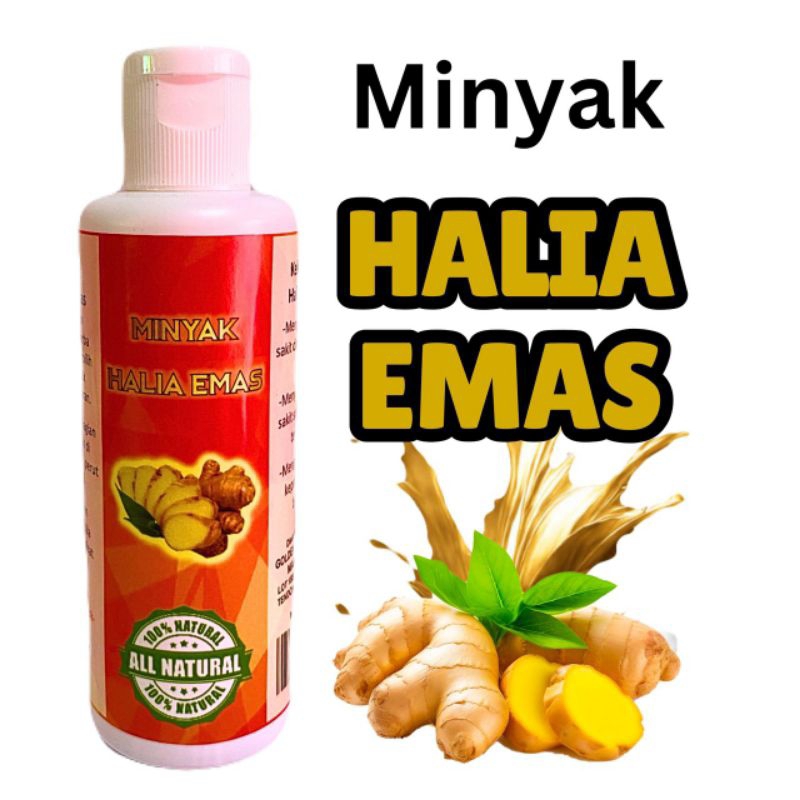 [PROMO]MINYAK HALIA EMAS 120ml | Shopee Malaysia