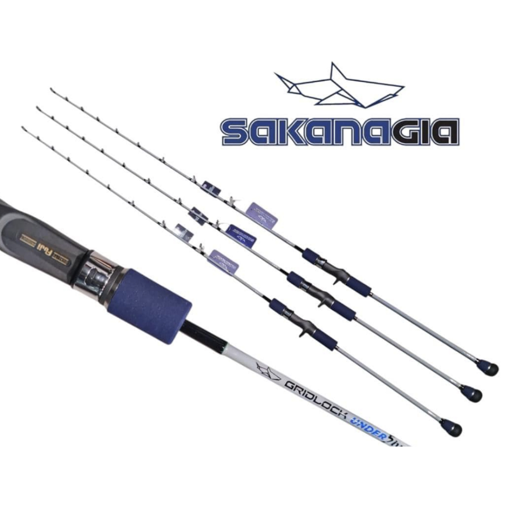 SAKANA GIA GRIDLOCK UNDER5IVE ROD 5kaki 1piece bc rod | Shopee Malaysia