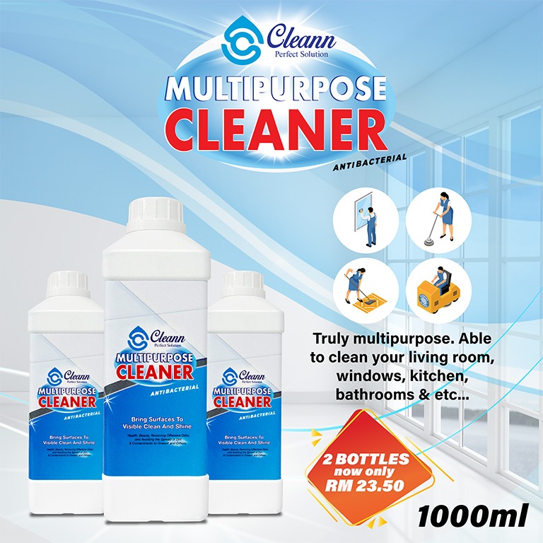 Cleann 1L Multi-Purpose Solution method All-Purpose Cleaner | Shopee ...
