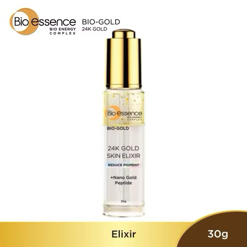 Bio Essence Bio-Gold 24K Gold Skin Elixir Reduce Pigment + Nano Gold ...