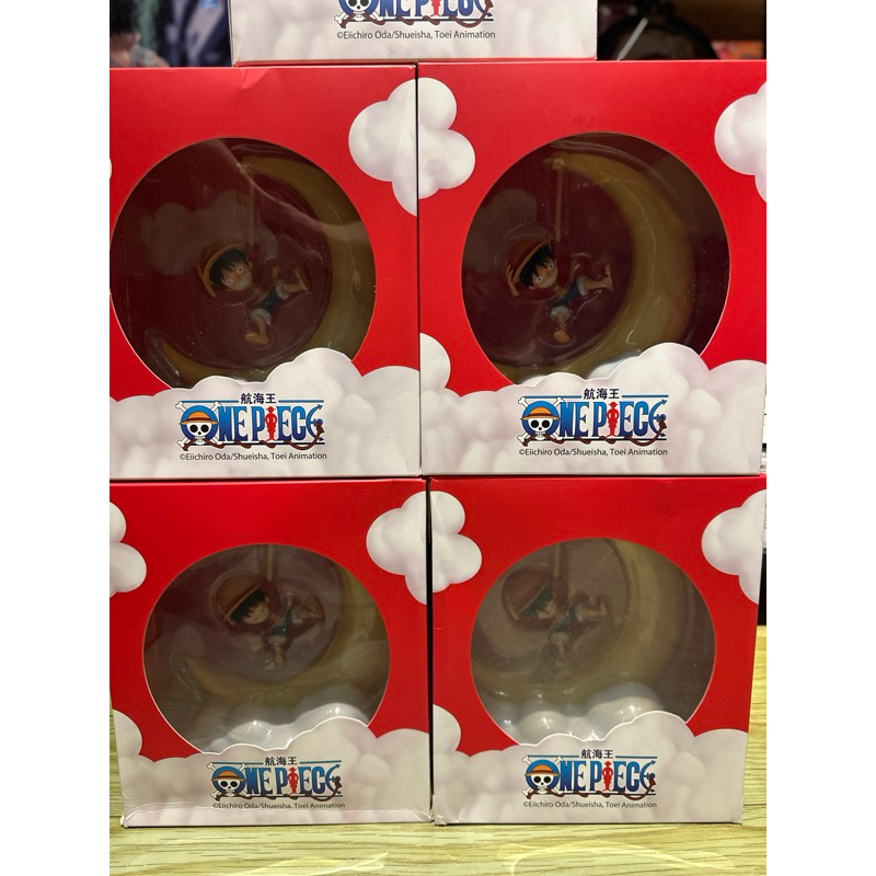 Toei Happy Life One Piece Monkey D Luffy Night Lamp Figure | Shopee ...