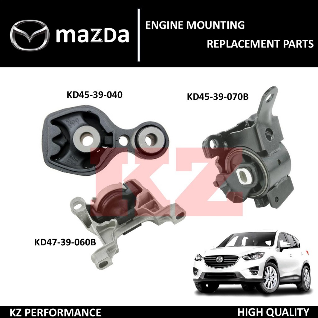 1 SET 3PCS - ENGINE MOUNTING - MAZDA CX5 KE(CKD)/MAZDA MAZDA 6 GJ/GL ...