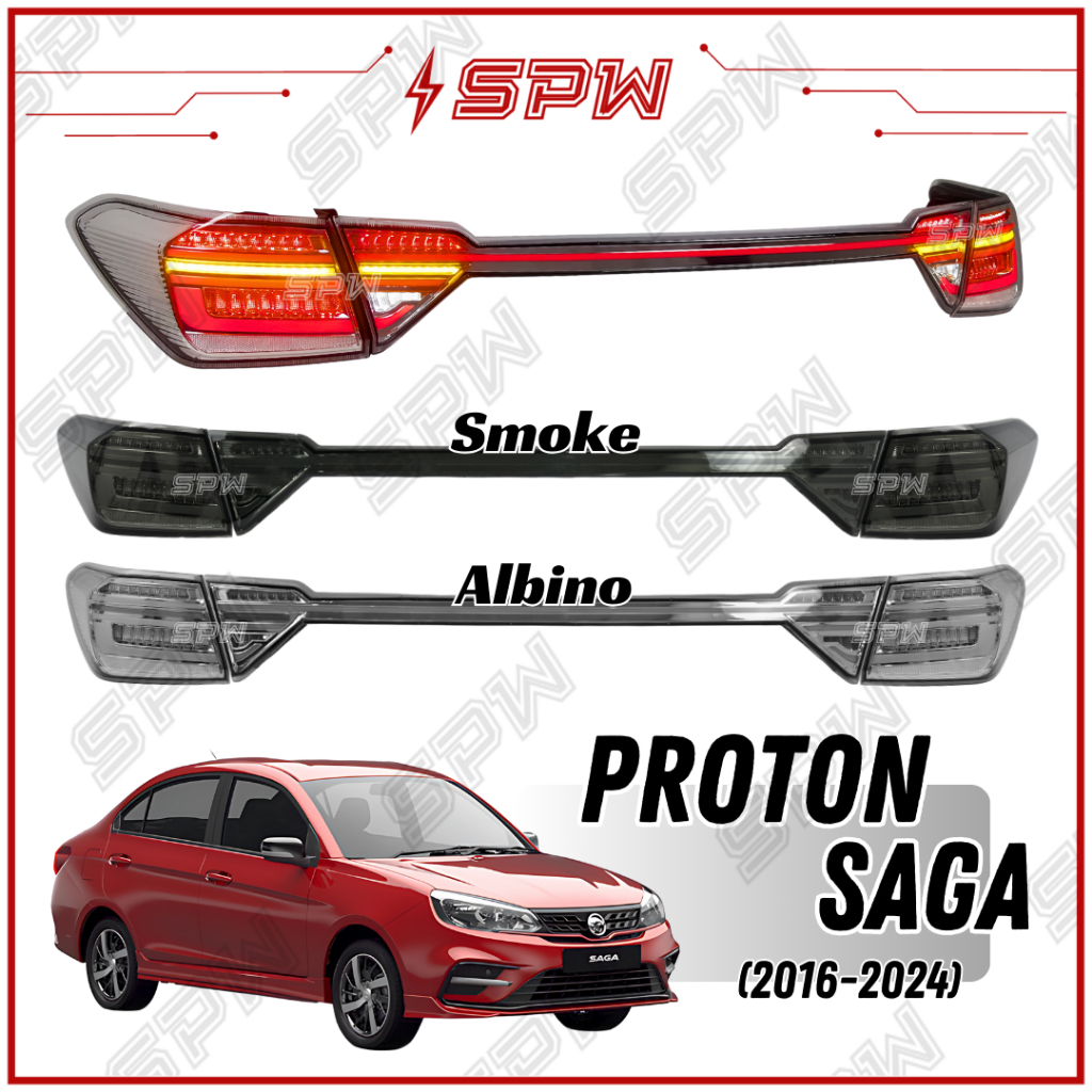 Proton Saga VVT MC1 MC2 (2016-2024) V4 Tail Lamp Tail Light Daylight ...