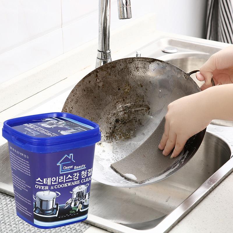 OHSOLAH Stainless Steel Oven And Cookware Cleaner (350g) | Shopee Malaysia