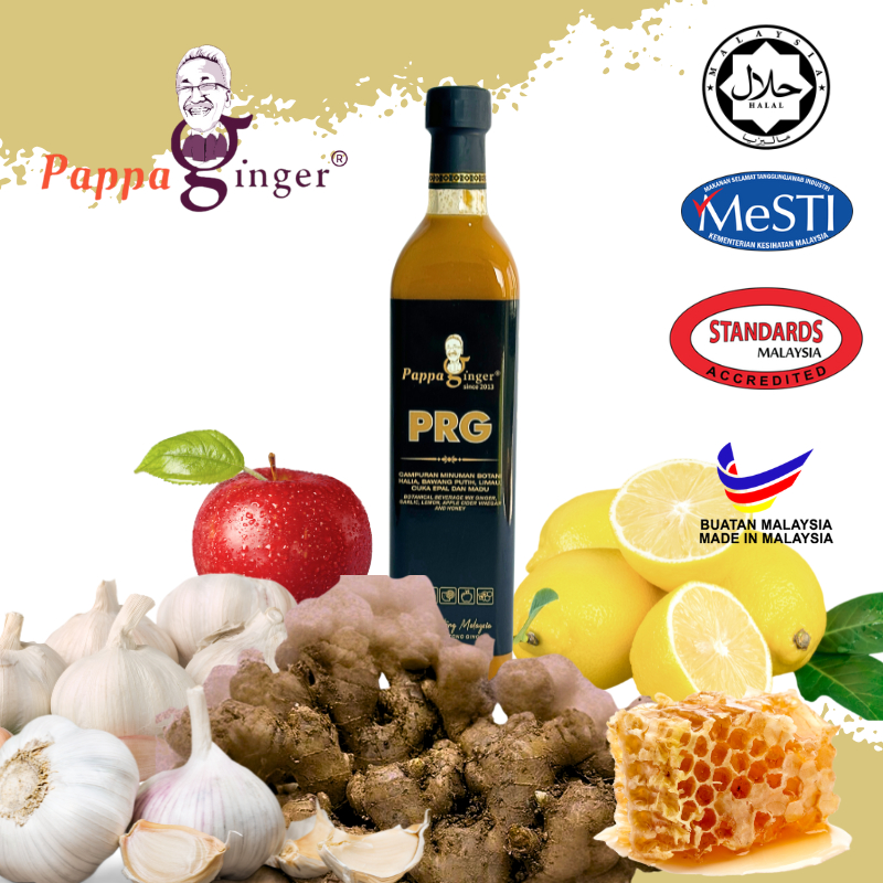 PRG premium royal ginger halia bentong bawang lemon madu apple enzim ...