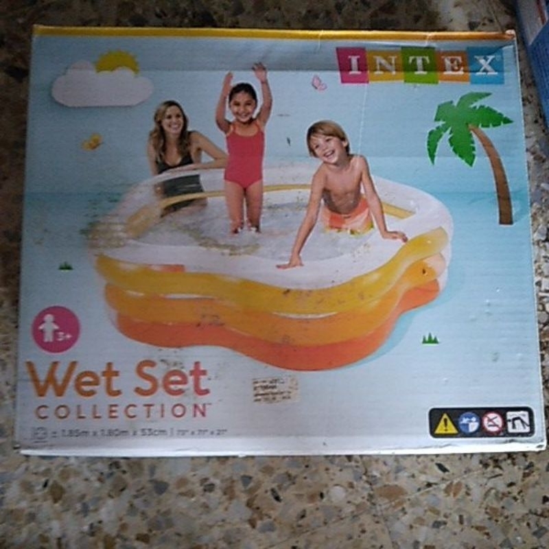 intex wet set swimming pool | Shopee Malaysia
