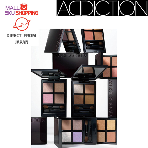 ADDICTION Eyeshadow Palette 6.5g 4-Color Daily Wear Shadows for ...