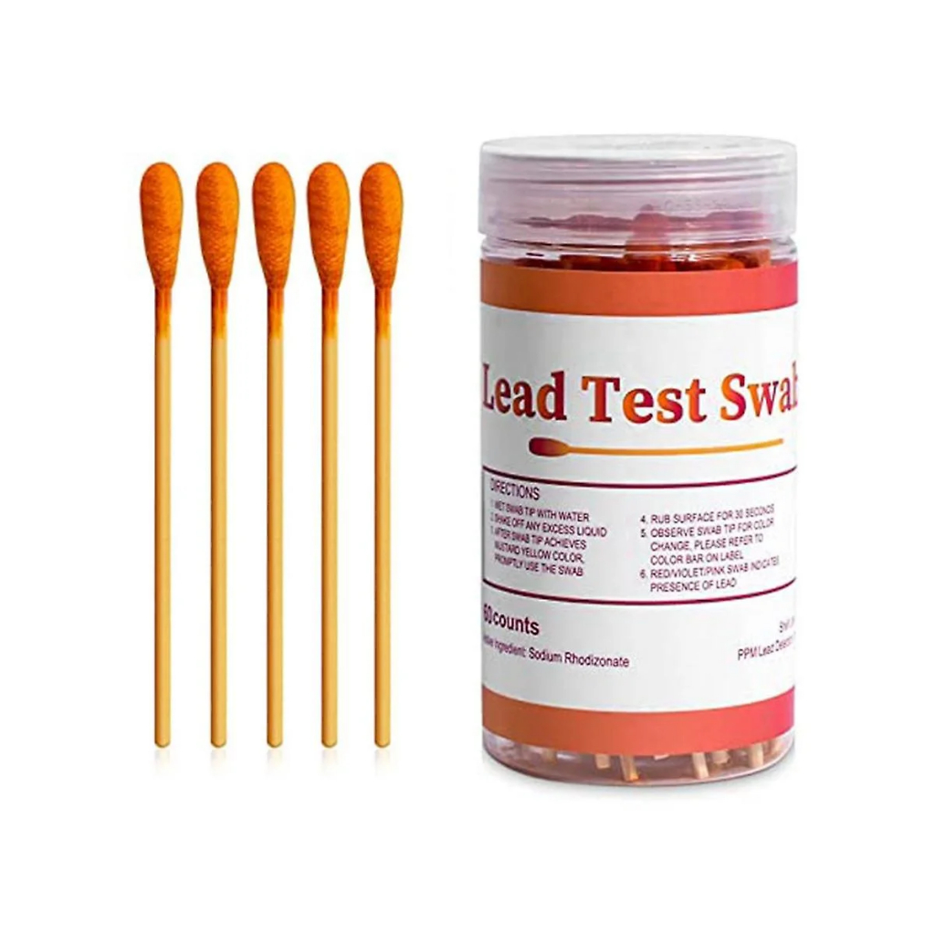 MKR Lead Test Swabs Set Of 30 Cotton Swab Testing House Paint Metal ...
