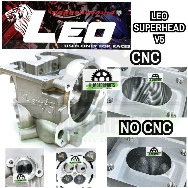 LEO RACING SUPERHEAD CNC LINE LC135 Y15 19/22 20/23 22/25 23/26 24/27 ...