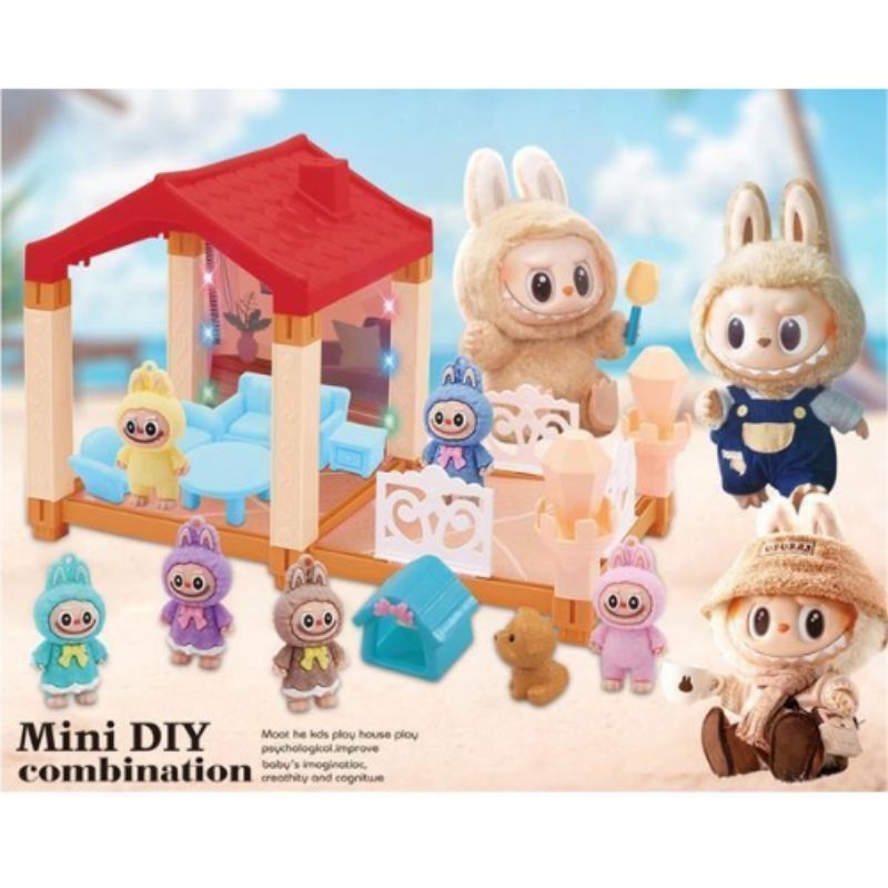 Labubu Pretend Fun House Playset | Shopee Malaysia