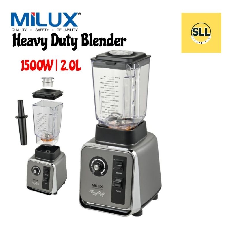 MILUX HEAVY DUTY BLENDER MCB - 2000 (1500W) | Shopee Malaysia