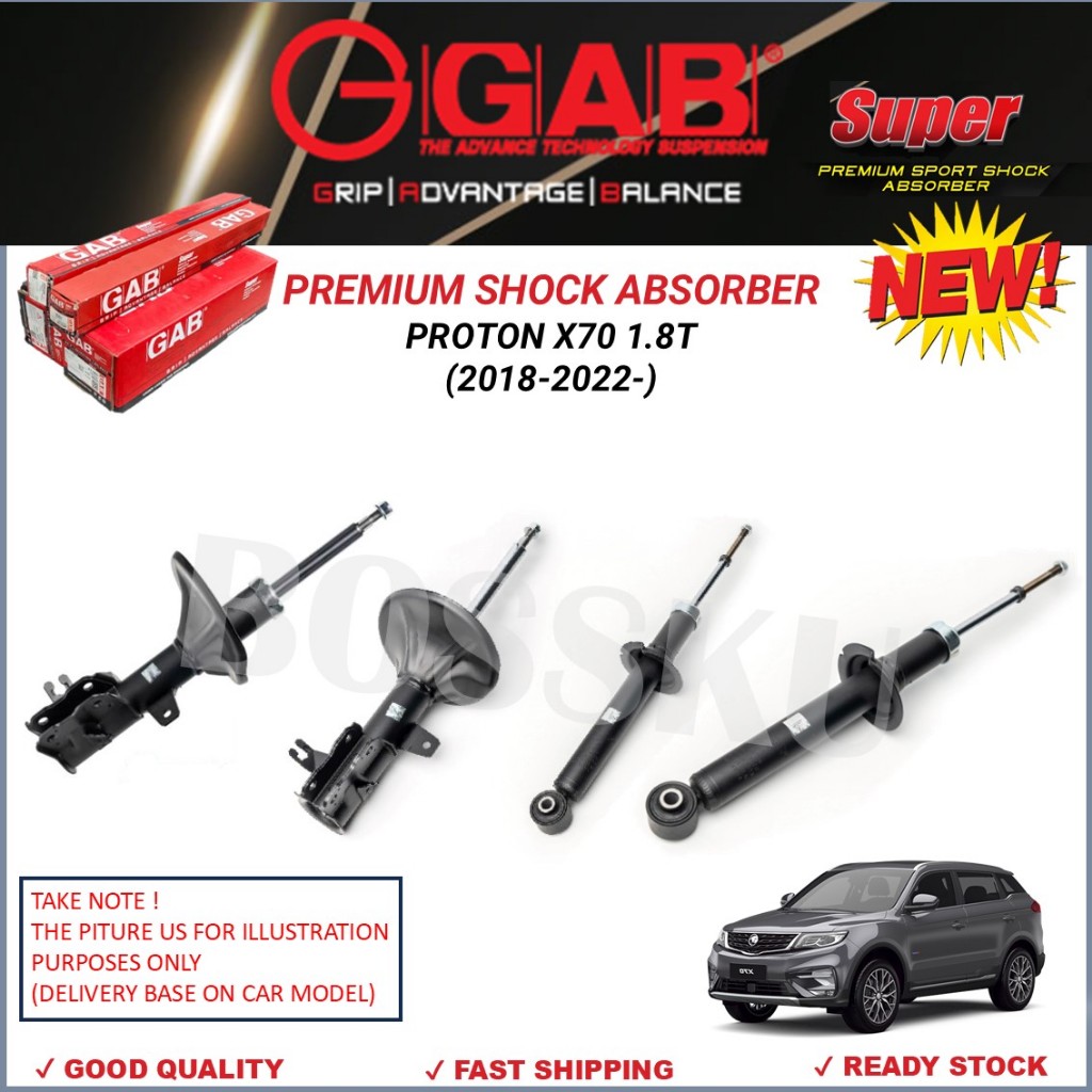 ORIGINAL GAB SUPER FRONT ABSORBER - PROTON X70 1.8T (2018-2022 ...
