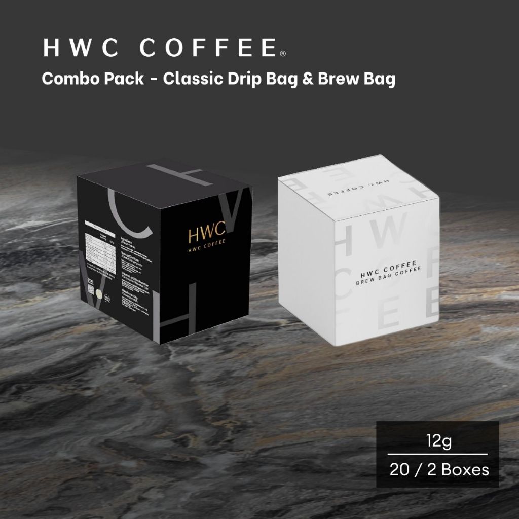 [Combo] HWC Classic Drip Bag (2's x 5 Flavors) + Brew Bag (2's x 5 ...