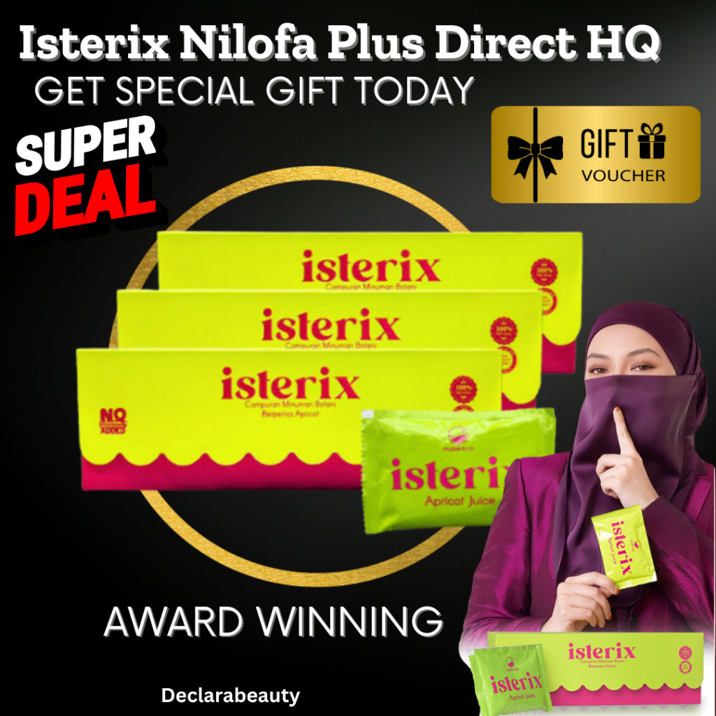 [🔥Official Distributor] ISTERIX BY NEELOFA NILOFA 100% ORIGINAL ISTERIX ...